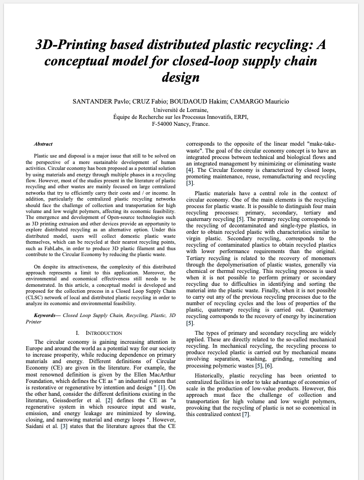 CI12 – Act II: Literature review
