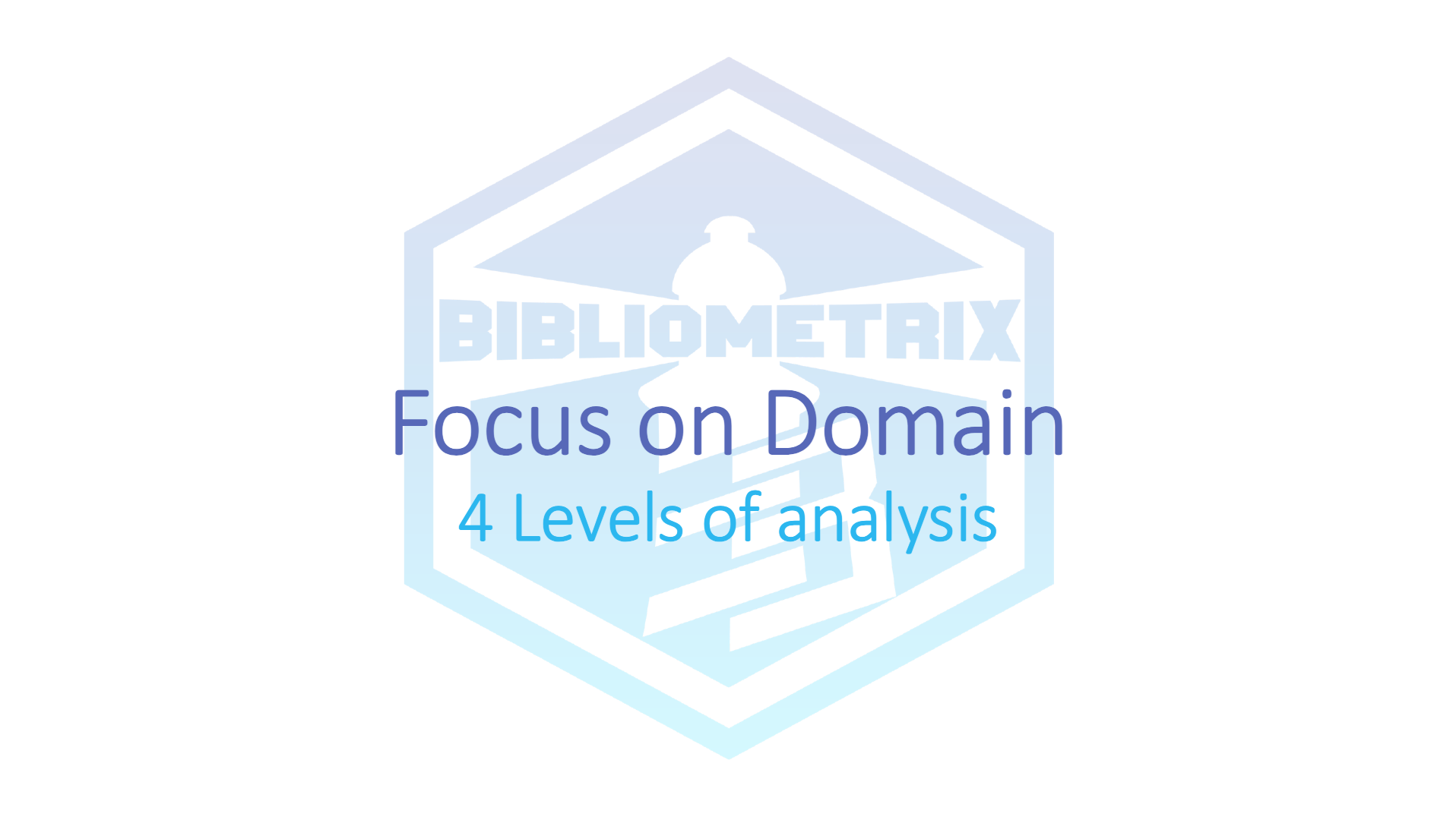CI12 – TD2: Bibliometrix & Reading Scientific literature