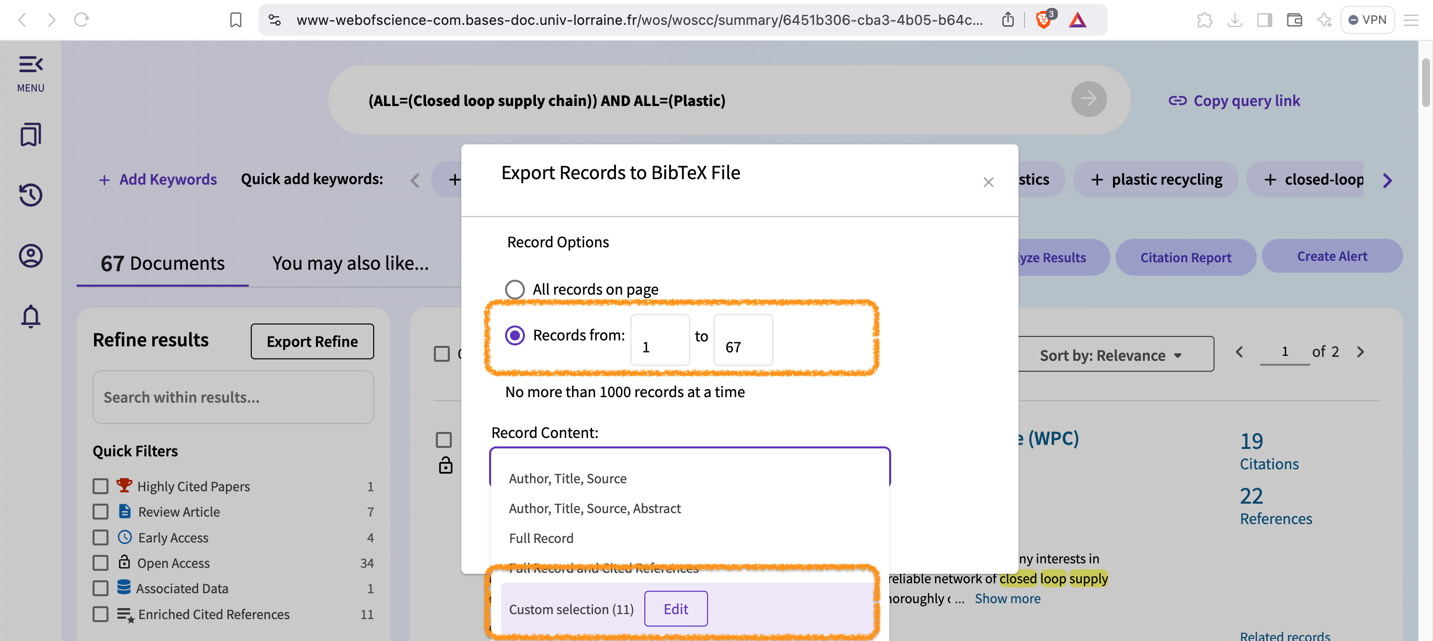 CI12 – TD2 : Literature review