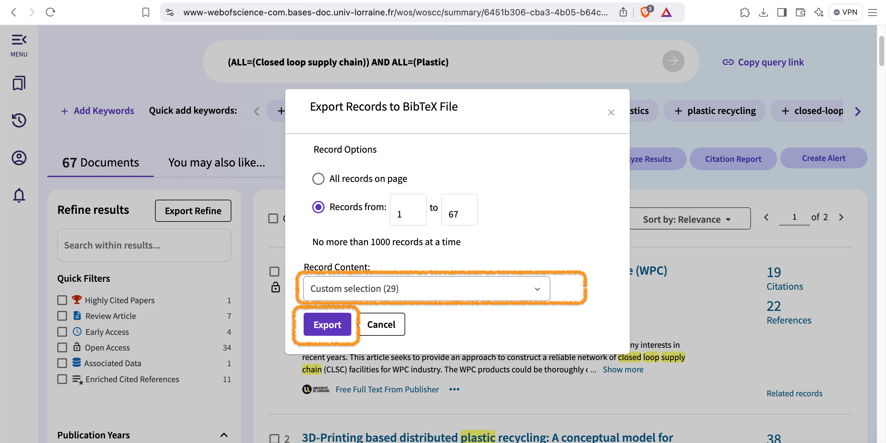 CI12 – TD2 : Literature review